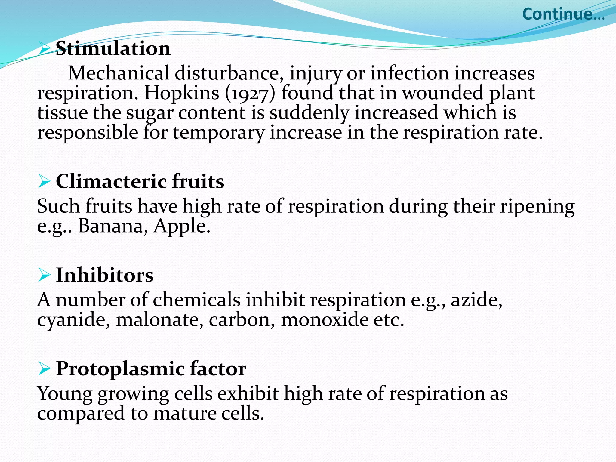 Factors alterning effect of respiration raahi | PPTX