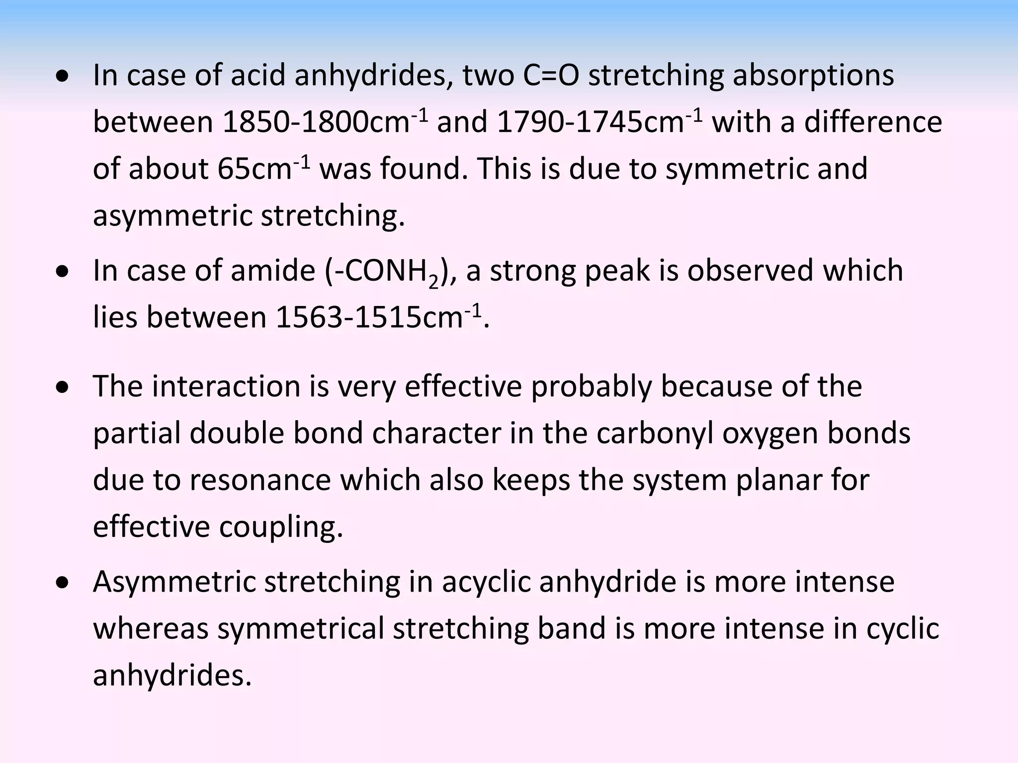 Factors and applications of IR Spectroscopy | PPTX