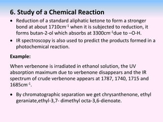 Factors and applications of IR Spectroscopy | PPTX