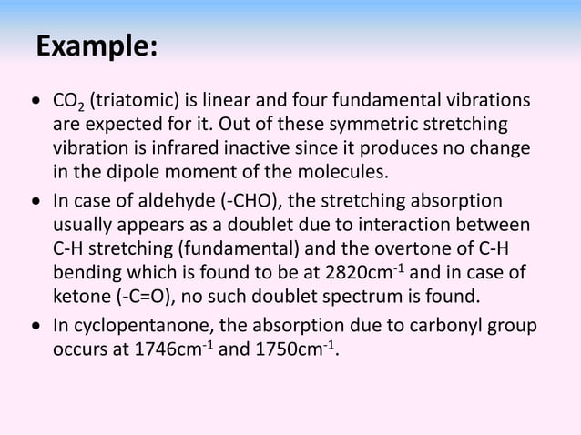 Factors and applications of IR Spectroscopy | PPTX | Chemistry | Science