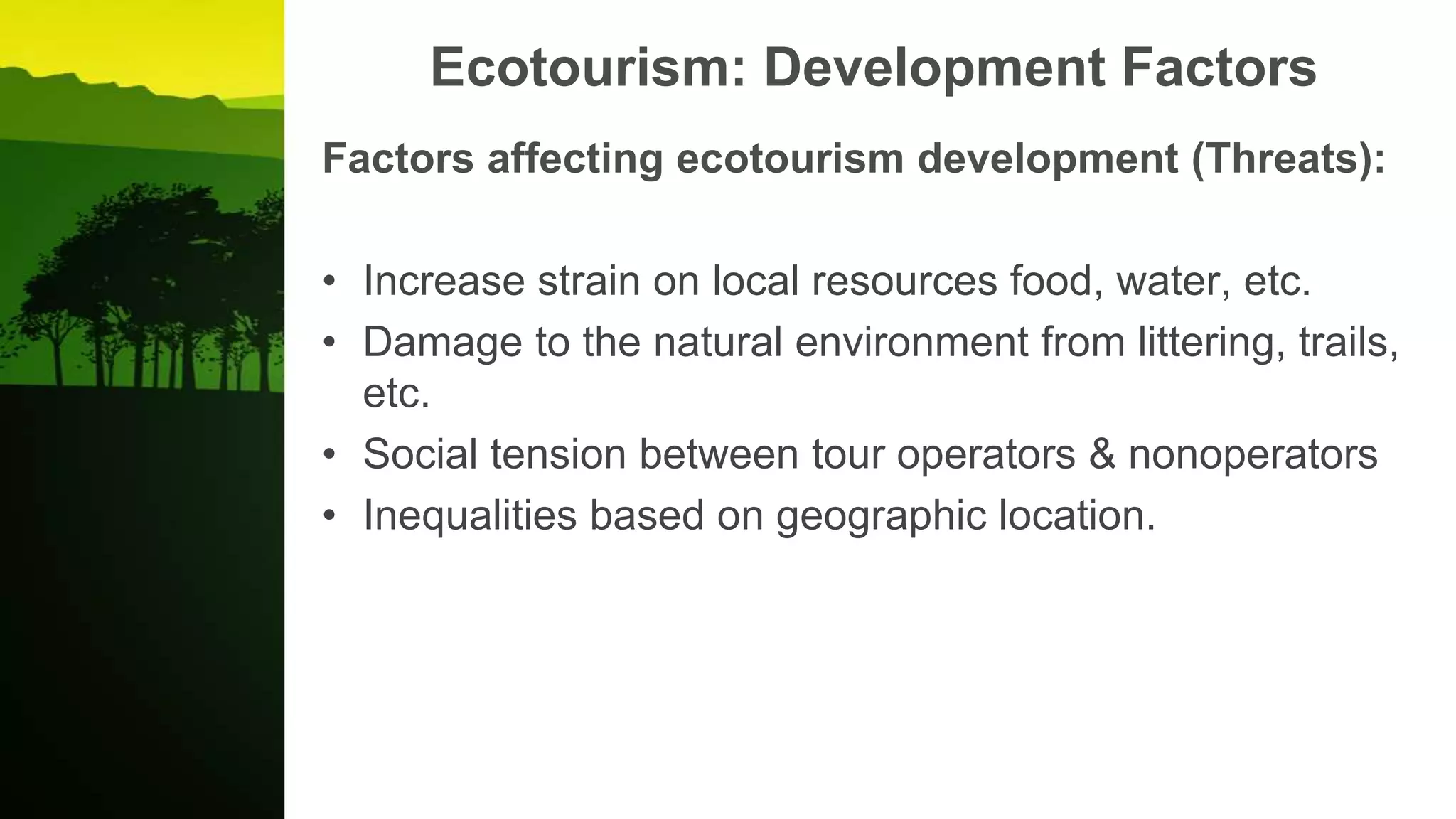 Factors and Determinants of Ecotourism.pptx