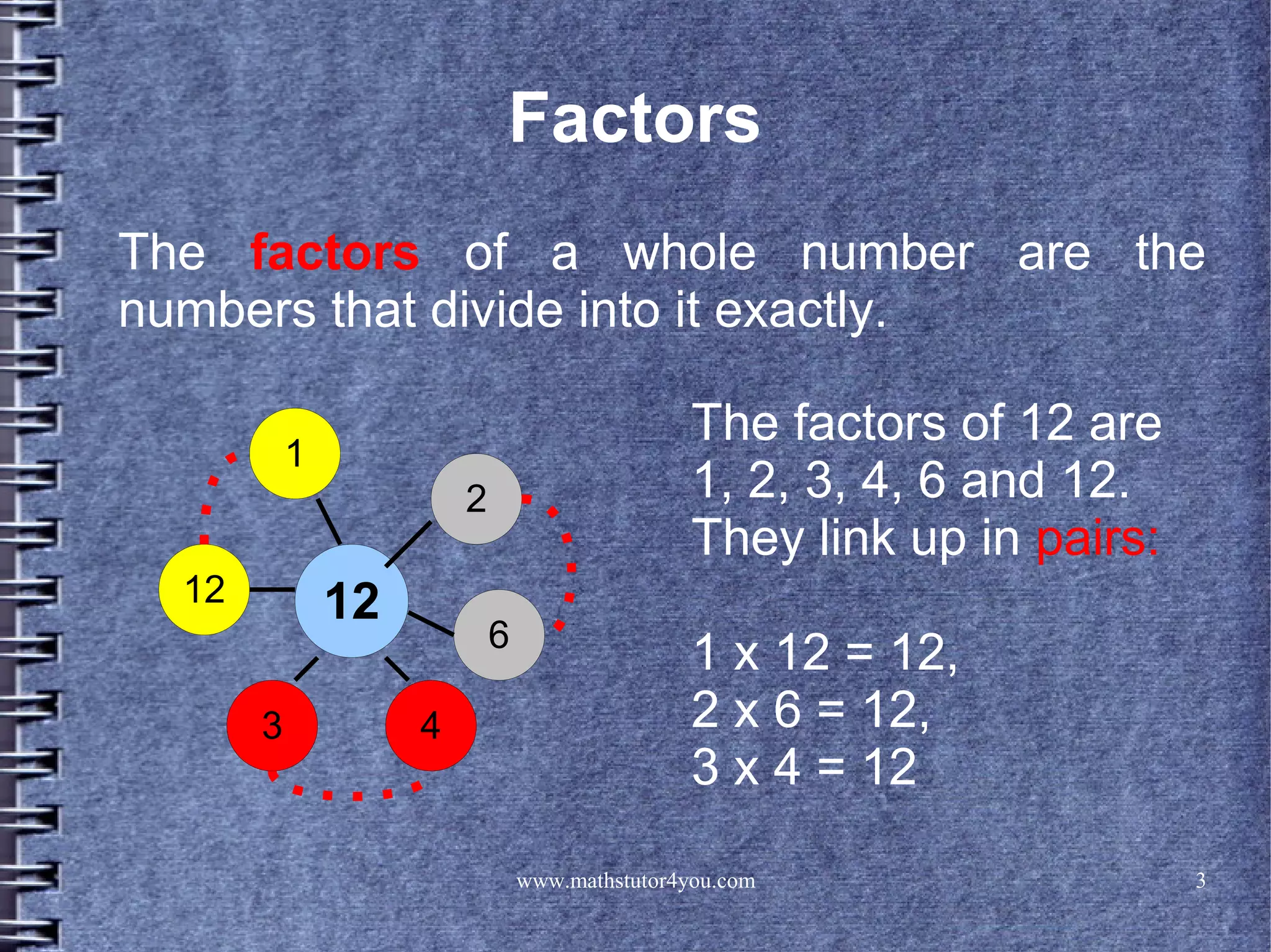 Factors and multiples | PDF
