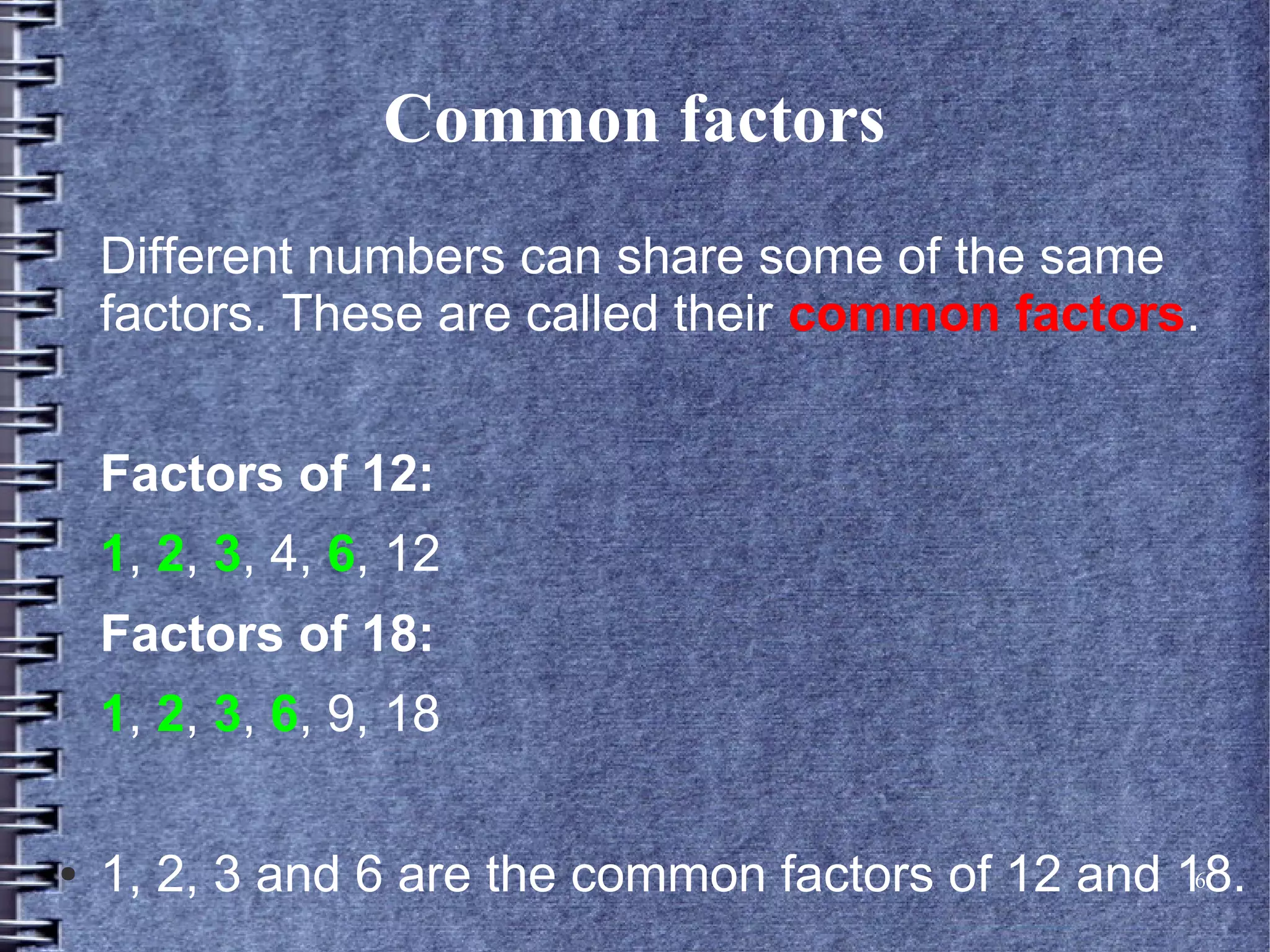 Factors and multiples | PDF