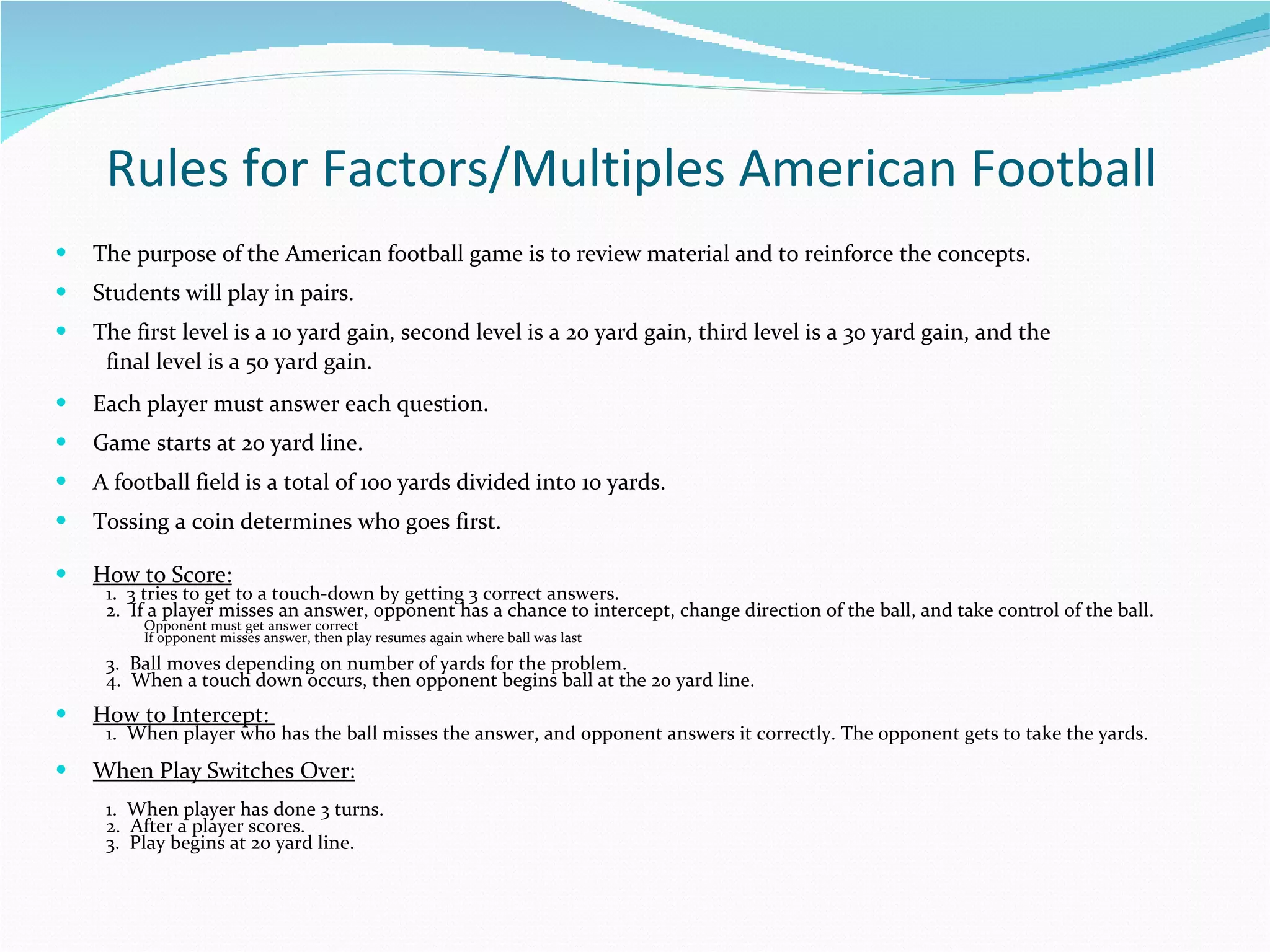 Factors and multiples_american_football | PPT