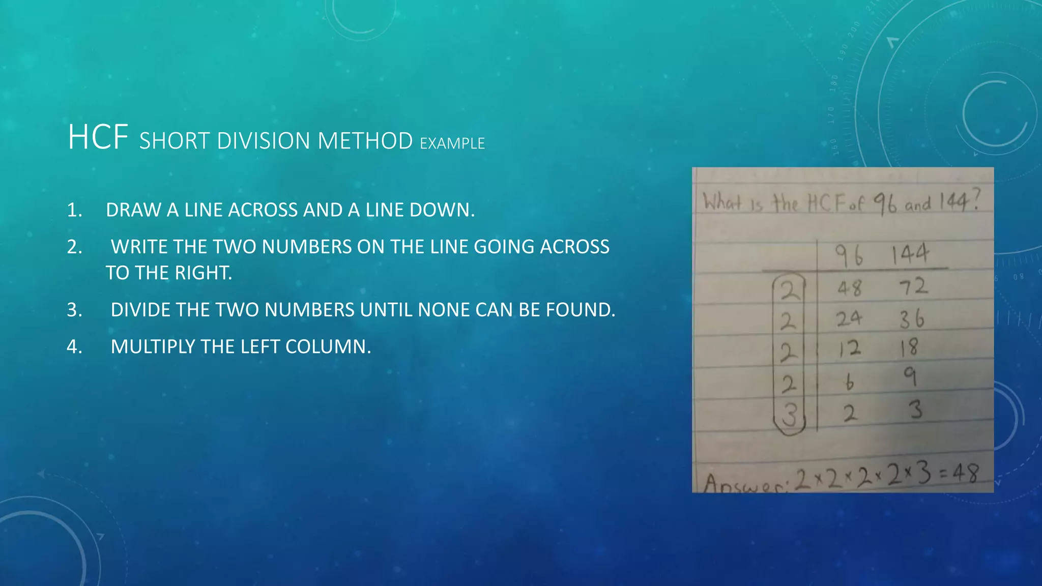 Factors and multiples homework 001 (1) | PPT