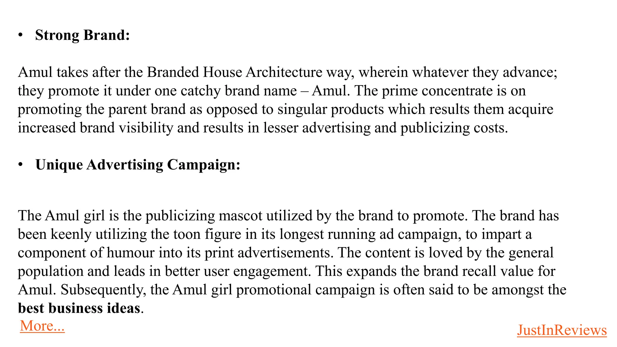 Factors behind amul's success as a brand ! | PPTX