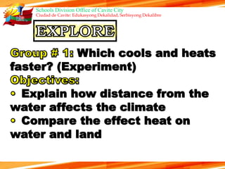 Factors Affecting the Climate (Bodies of Water, Topography, ocean ...