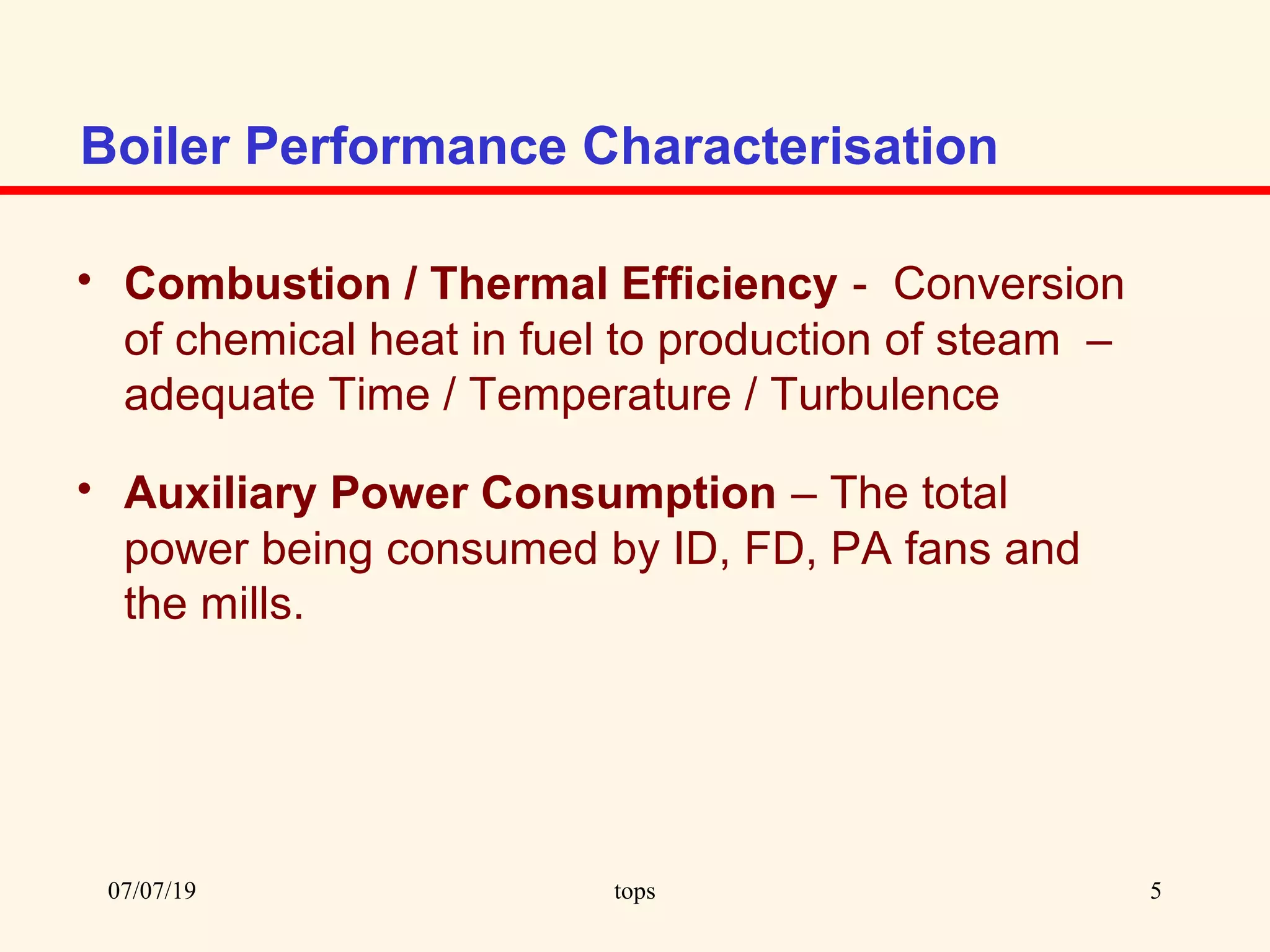 Factors Affecting Boiler Performance | PPT