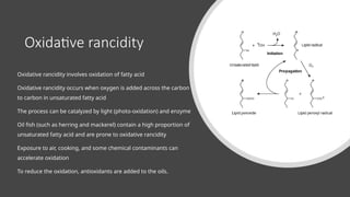 Factors causing spoilage - fats- rancidity ,oxidative.pptx