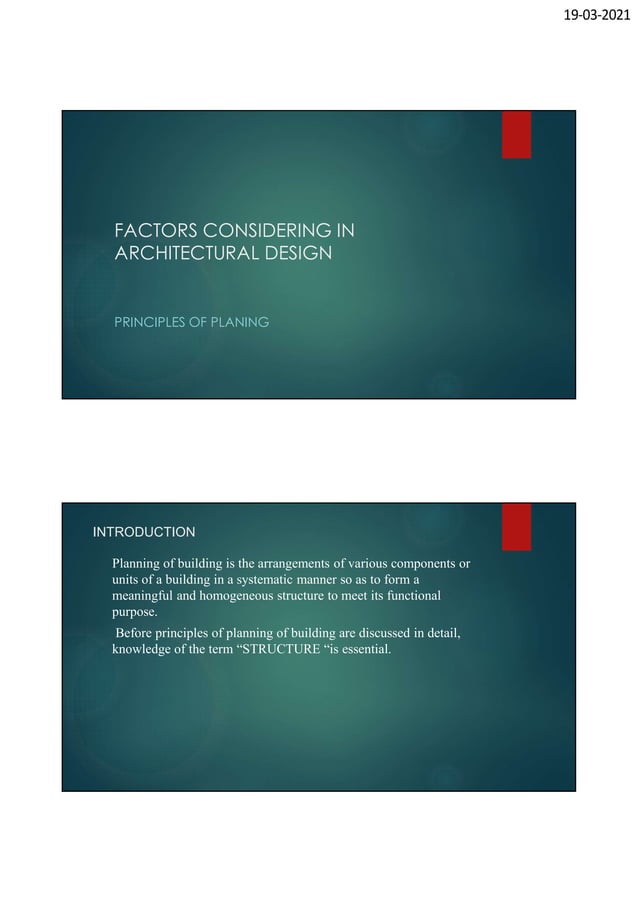 Factors considered in Architectural design.pdf