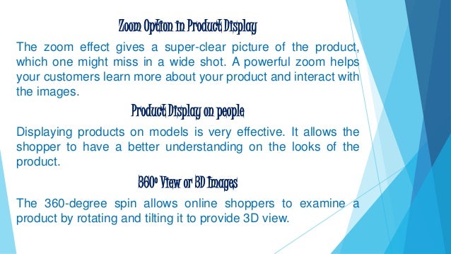 Factors Considered for an Attractive Product Display