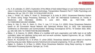 Factors Contributing and Counter Measure in Drowsiness Detection of Drivers.pptx