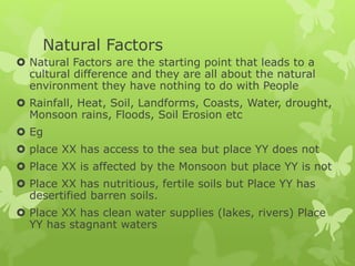 Factors contributing to differences in development | PPT