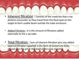 Factors controlling the beam of x-ray | PPTX
