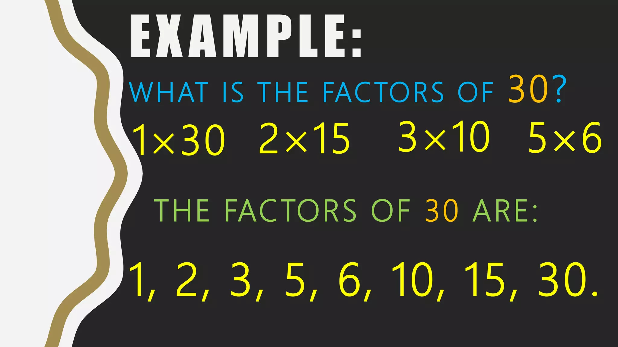 Factors & divisibility | PPTX