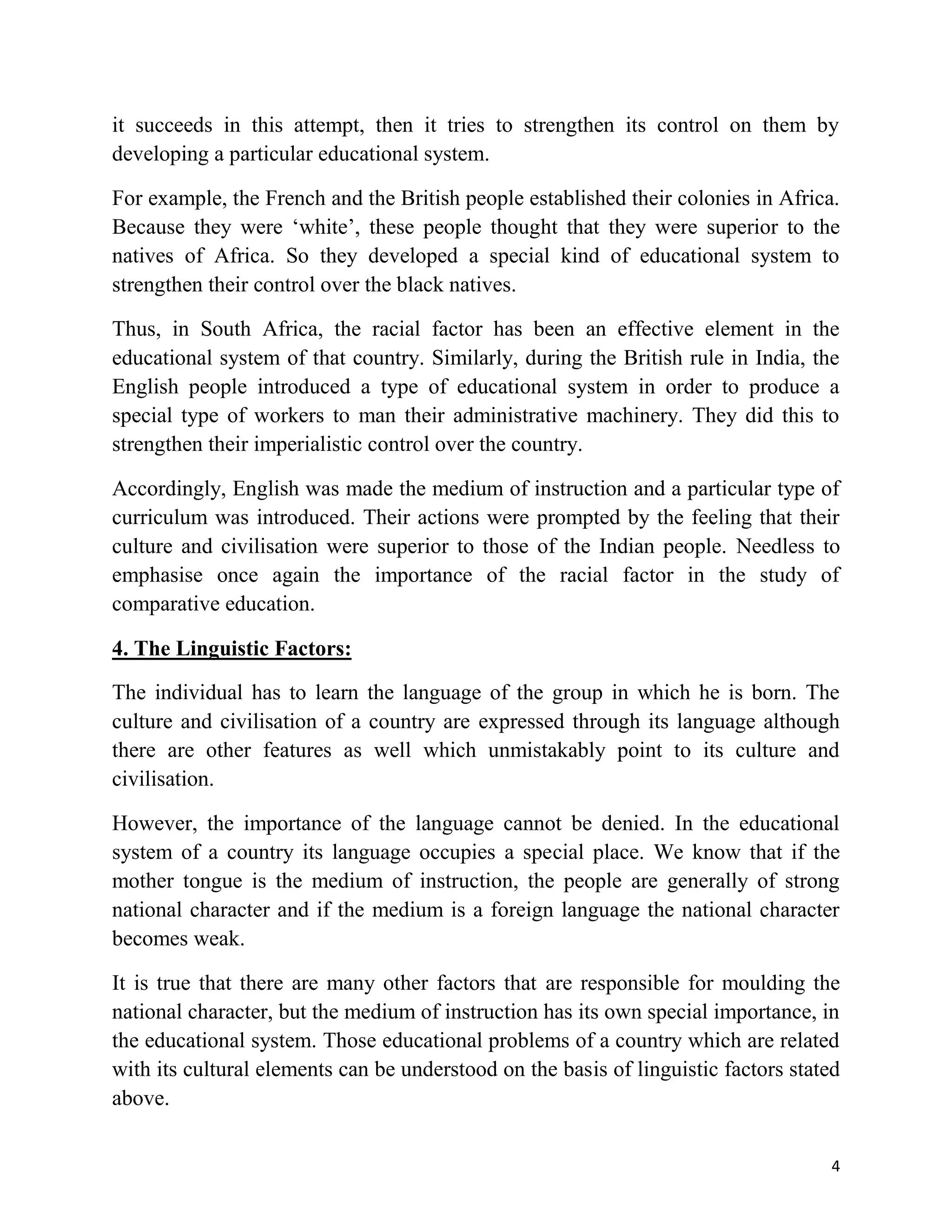 Factors effecting educational system of a country by Garima Tandon | PDF