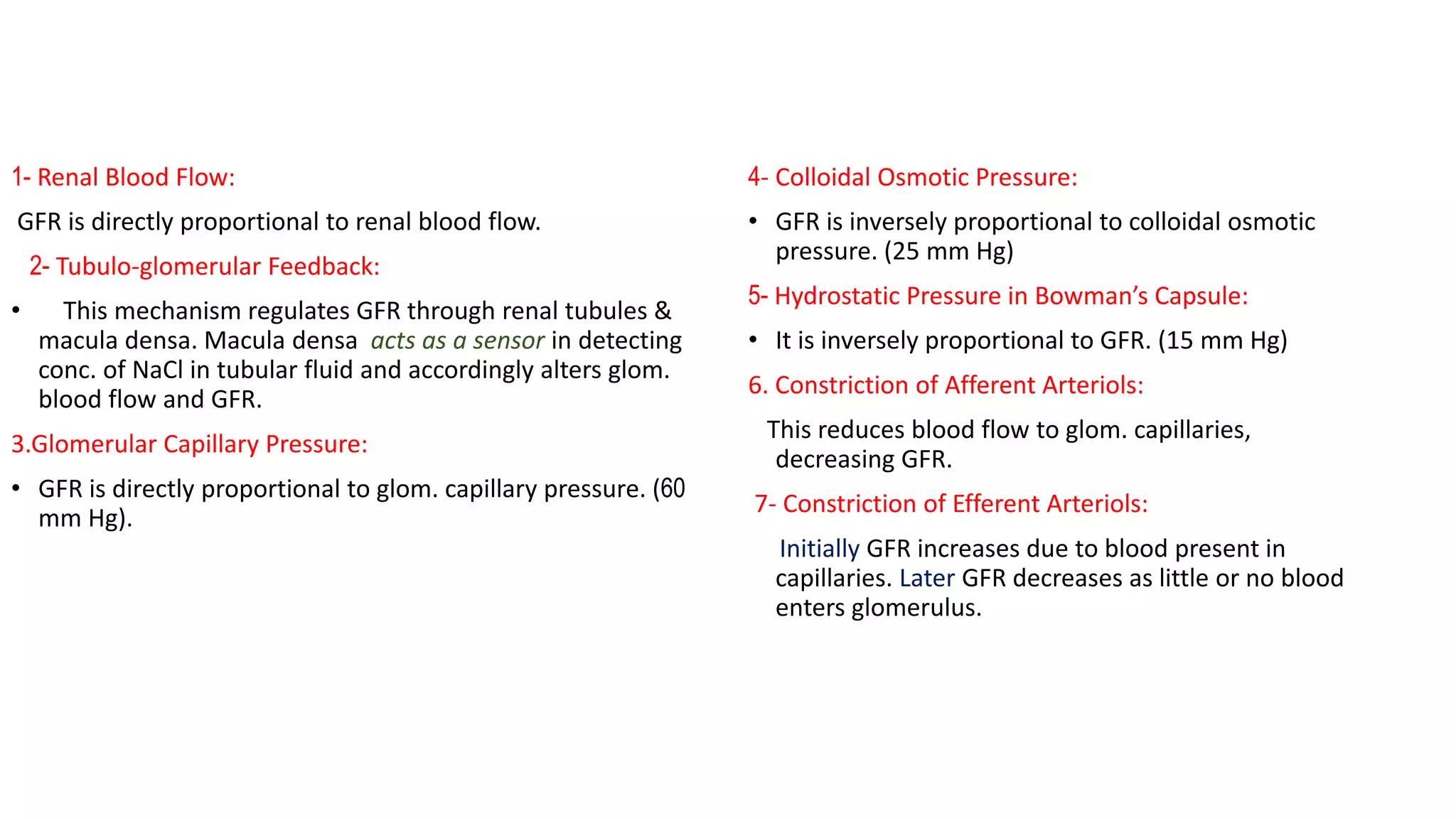 EVENTS OF URINE FORMATION (The Guyton and Hall physiology) | PPTX