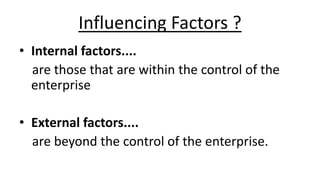 Factors effecting growth of hospitality | PPTX