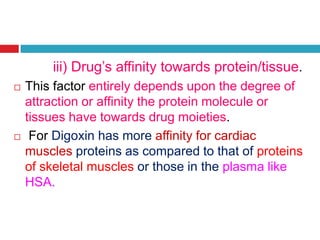 Factors effecting on protein binding | PPTX