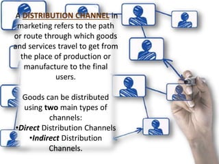 Factors effecting selection of distribution channels | PPTX