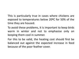 Factors influence feed intake in poultry | PPTX