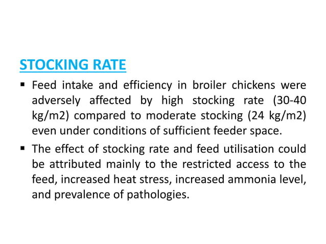 Factors influence feed intake in poultry | PPTX