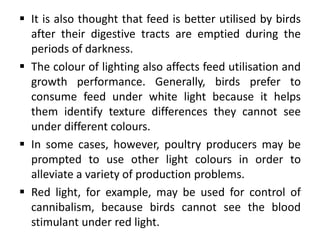 Factors influence feed intake in poultry | PPTX