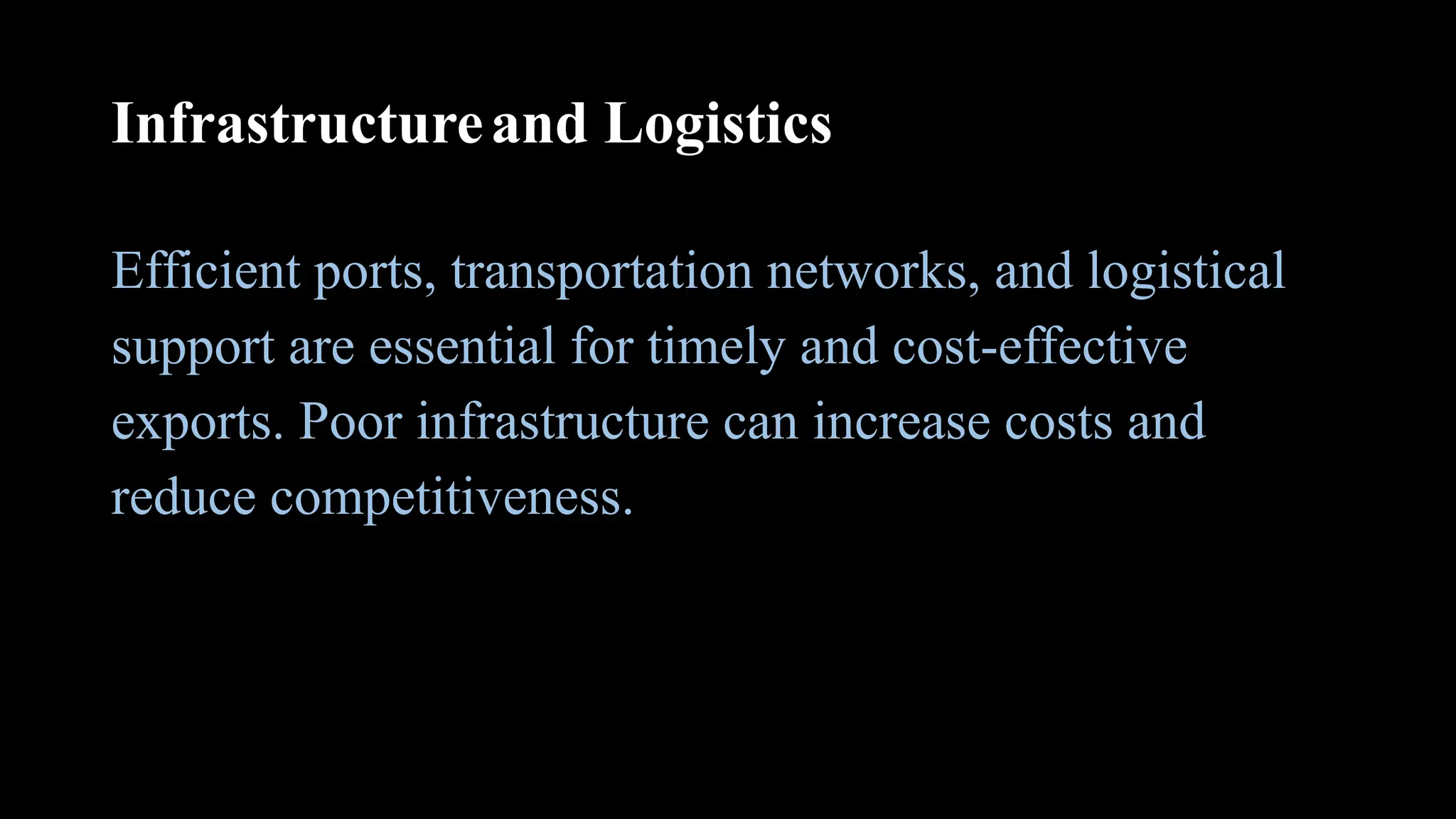 Factors influencing a country's Export.pptx