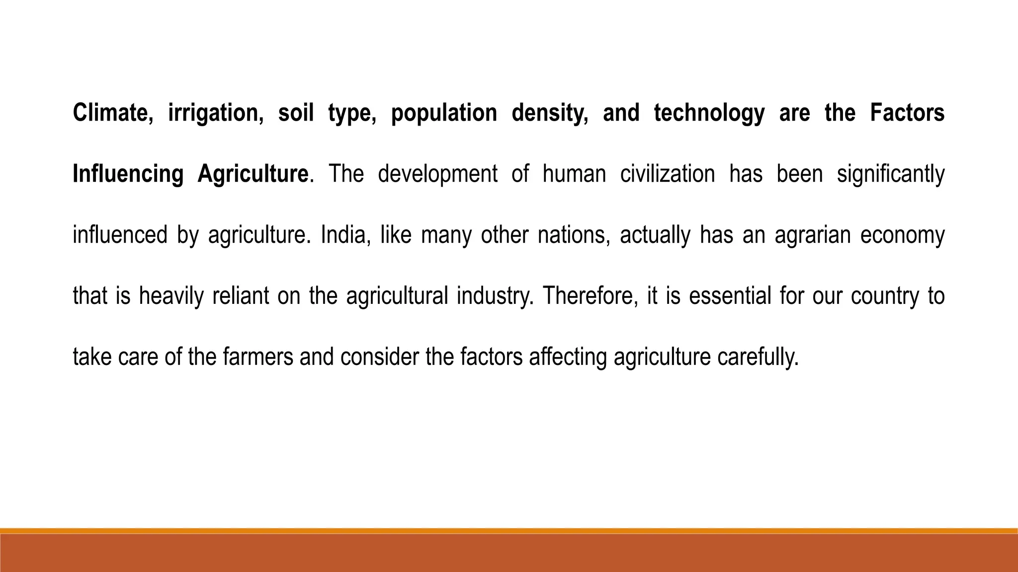 Factors Influencing Agriculture.pptx
