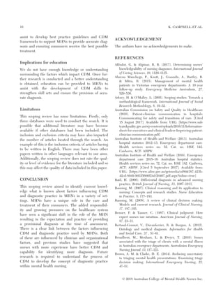 Factors influencing clinical decision making.pdf | Mental Health ...