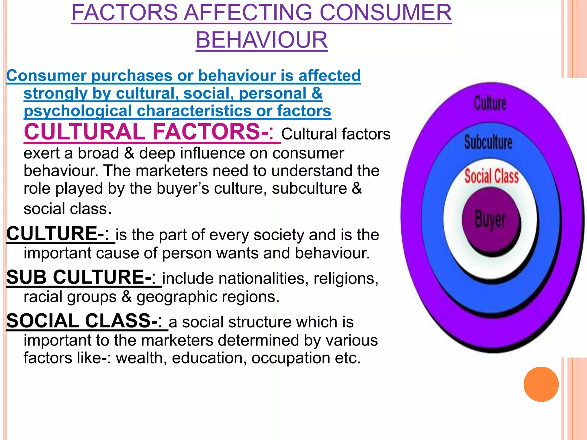 Factors Influencing Consumer Behaviour In Link Direct Pvt Ltd Ppt