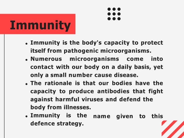 Immunology - Innate and Acquired Immunity | PPTX