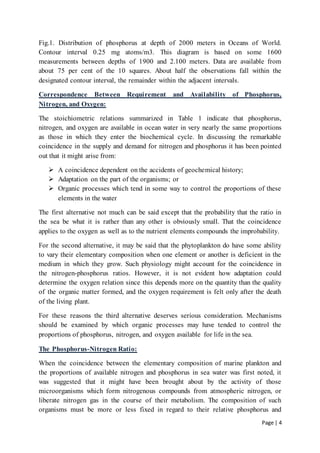 Factors influencing distribution of nutrition elements in sea | DOCX