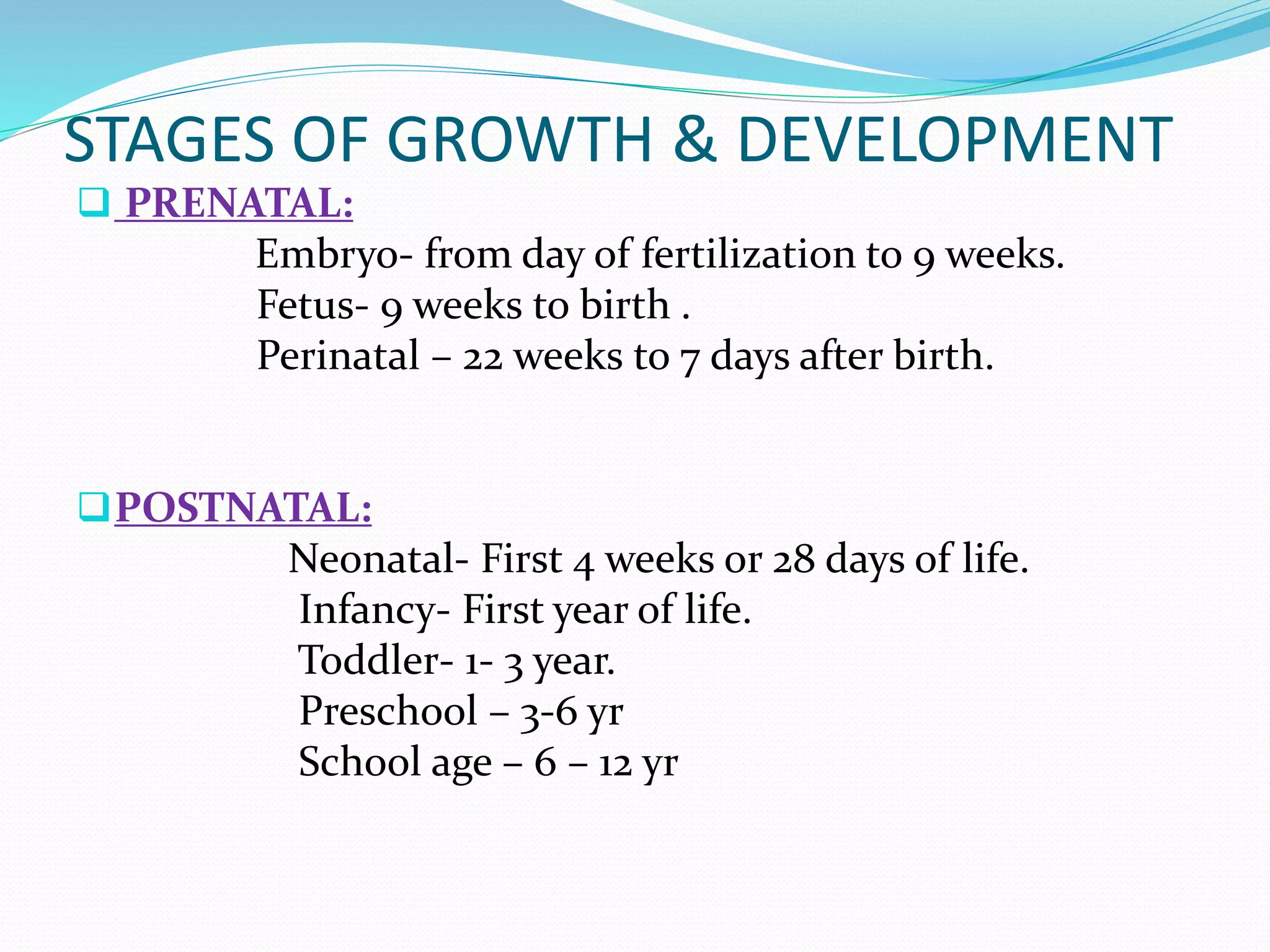 Factors influencing fetal growth and development | PPTX