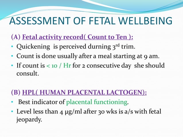 Factors influencing fetal growth and development | PPTX