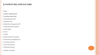 factors influencing git absorption.pptx