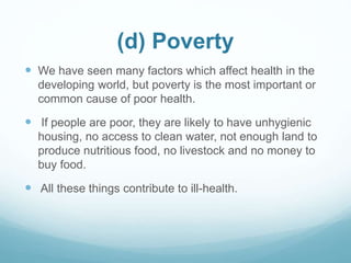 Factors influencing good health | PPTX