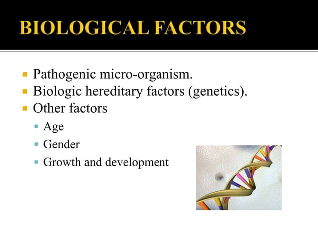 Factors influencing health | PPTX | Diseases and Conditions | Medical ...