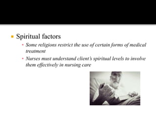 Factors influencing health | PPTX