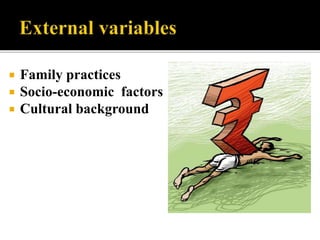 Factors influencing health | PPTX