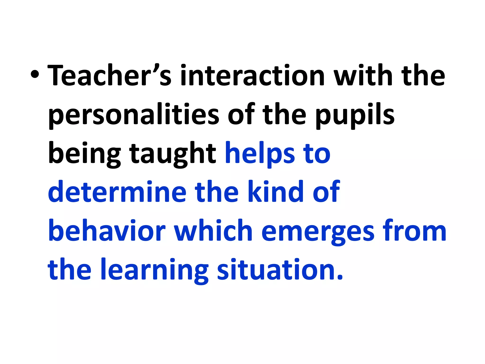 FACTORS INFLUENCING LEARNING | PPTX