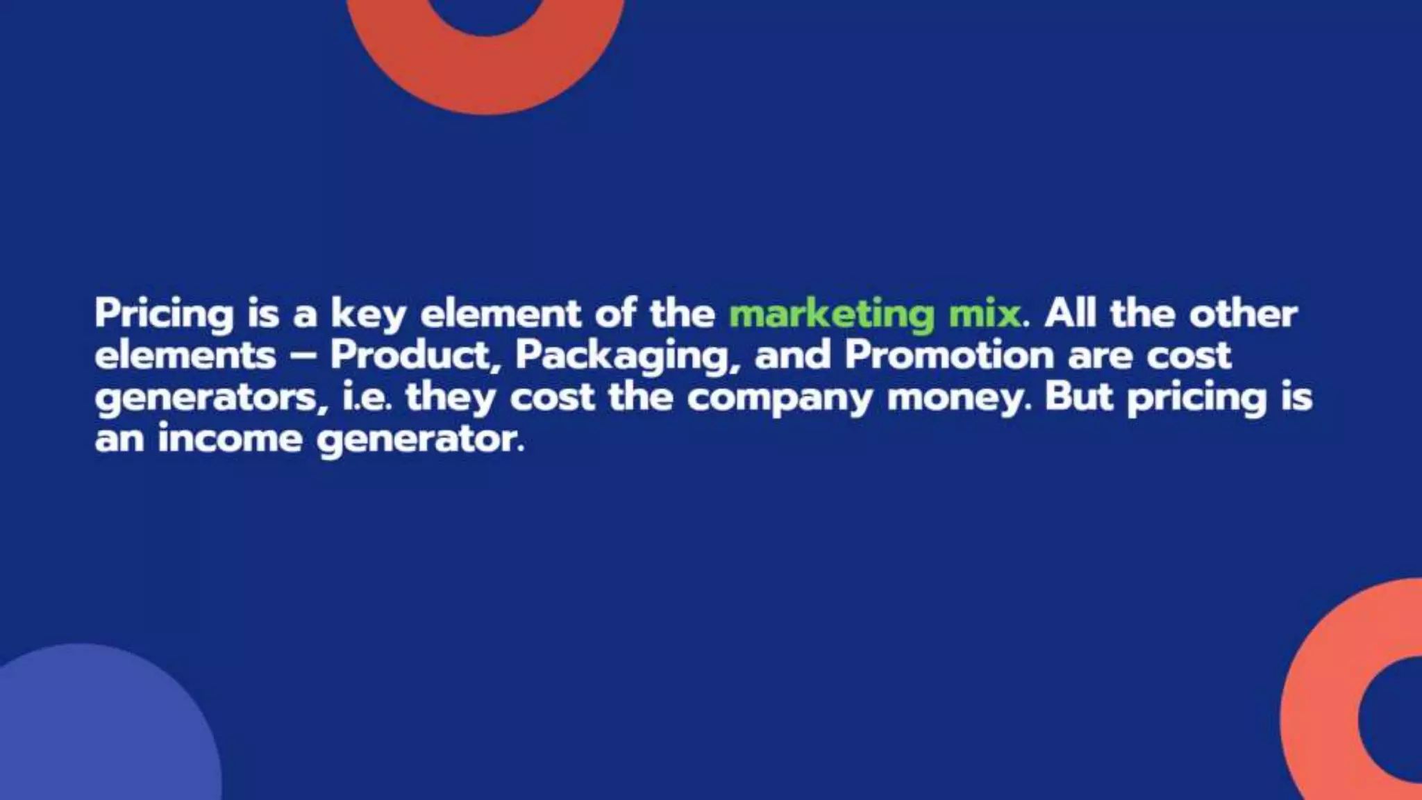Factors Influencing Pricing | PPTX