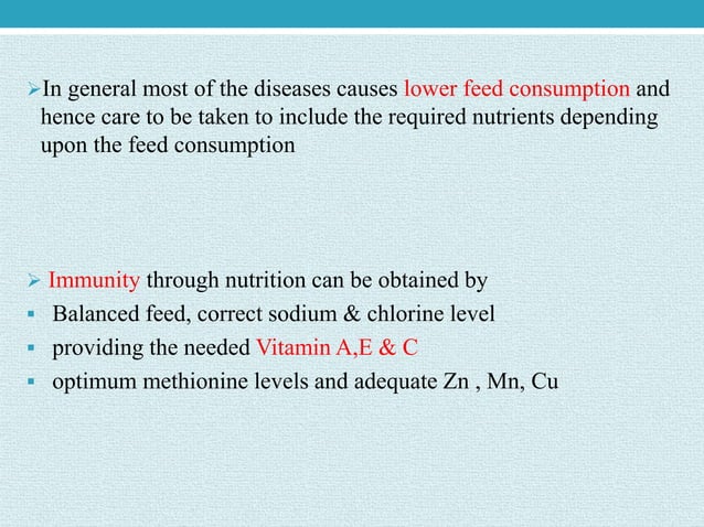 Factors influencing the nutrient requirements in poultry | PPTX ...