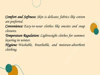 Factors influencing the selection of clothing for different age group.pptx