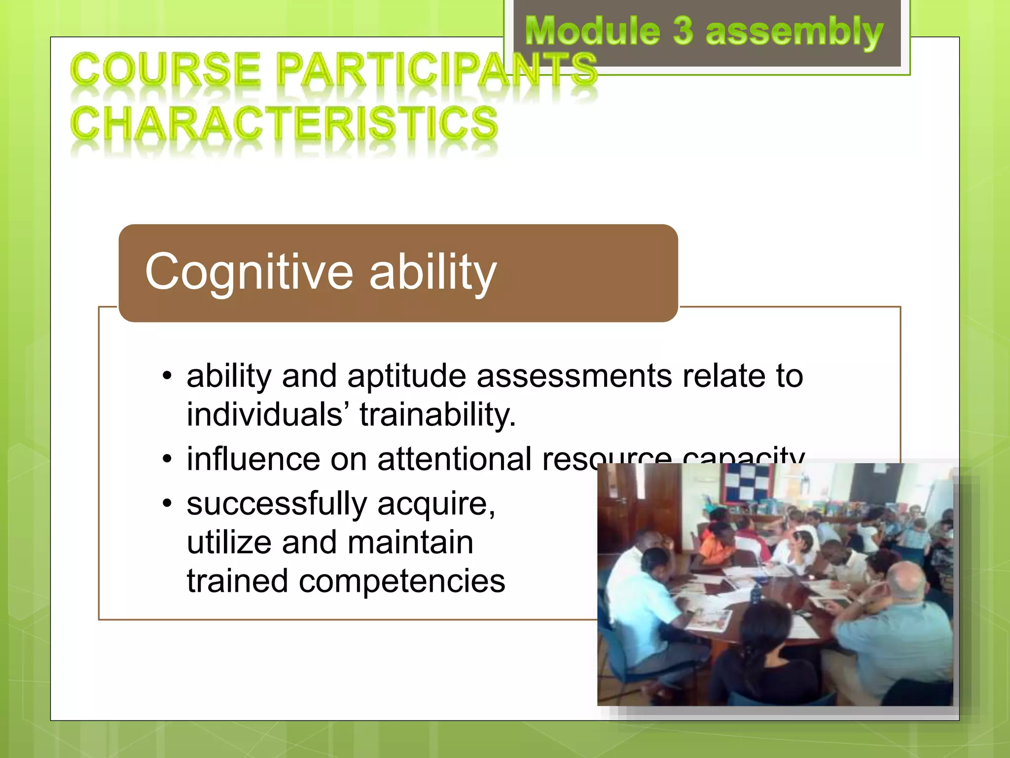 Factors influencing the transfer of training s | PPTX