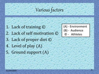 Factors influencing training | PPTX