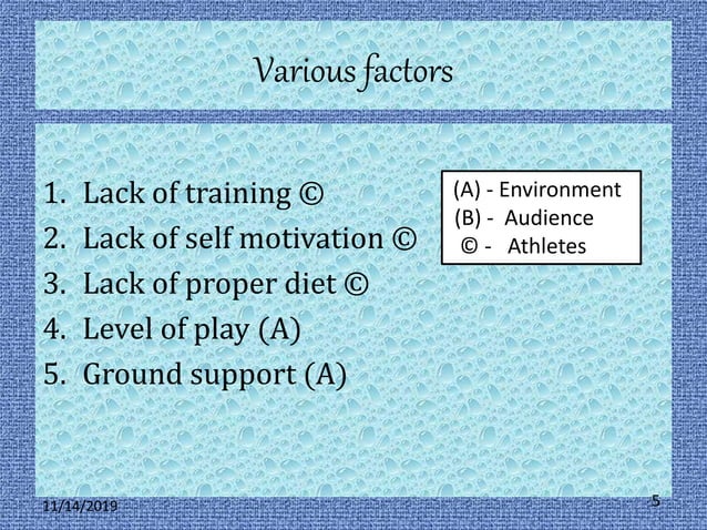 Factors influencing training | PPT