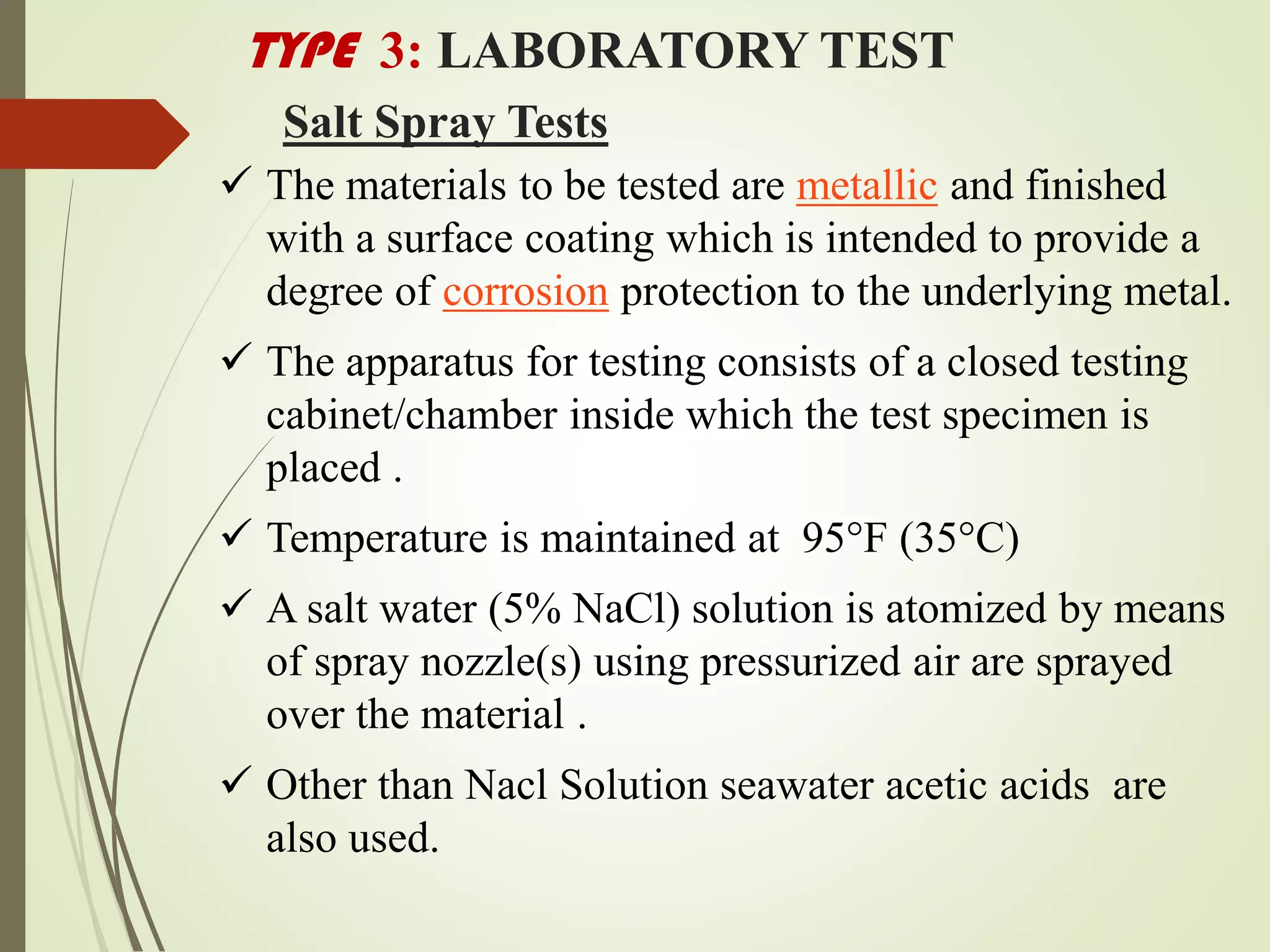 Factors influnecing corrosion & testing of corrosion | PDF