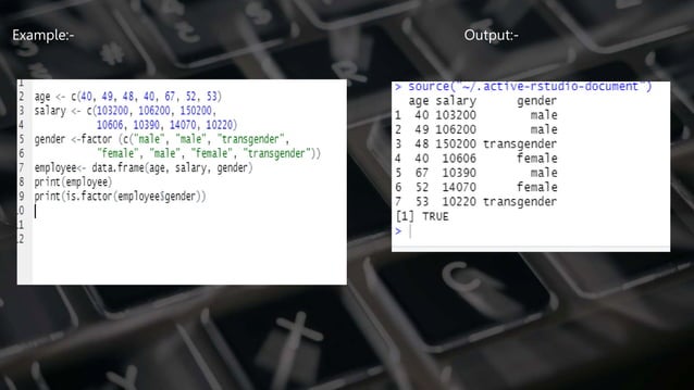 Factors in R (1).pptx | Programming Languages | Computing