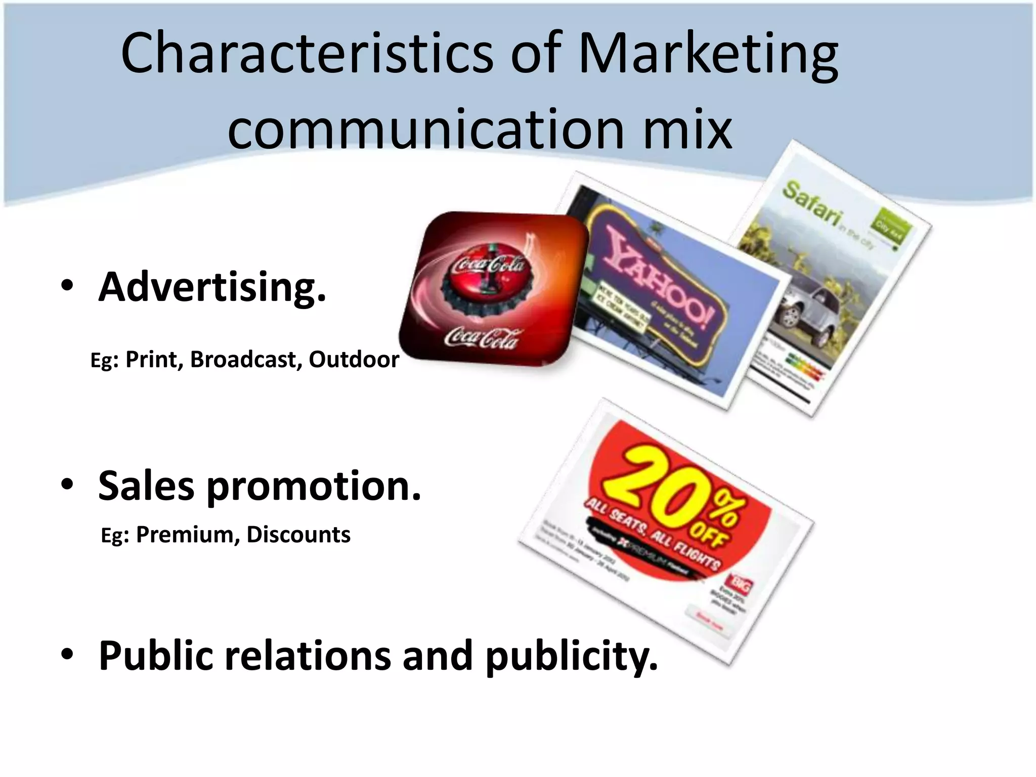 Factors in setting the marketing communication mix | PPTX